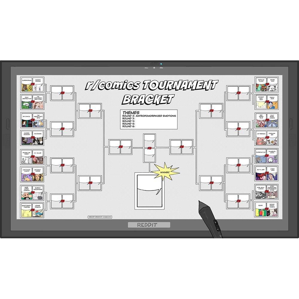 Round 2 comic strip bracket for /r/Comics Tournament – TMIBoom