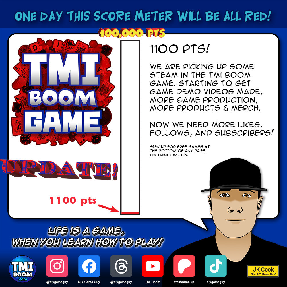 TMI Boom Game update – TMIBoom