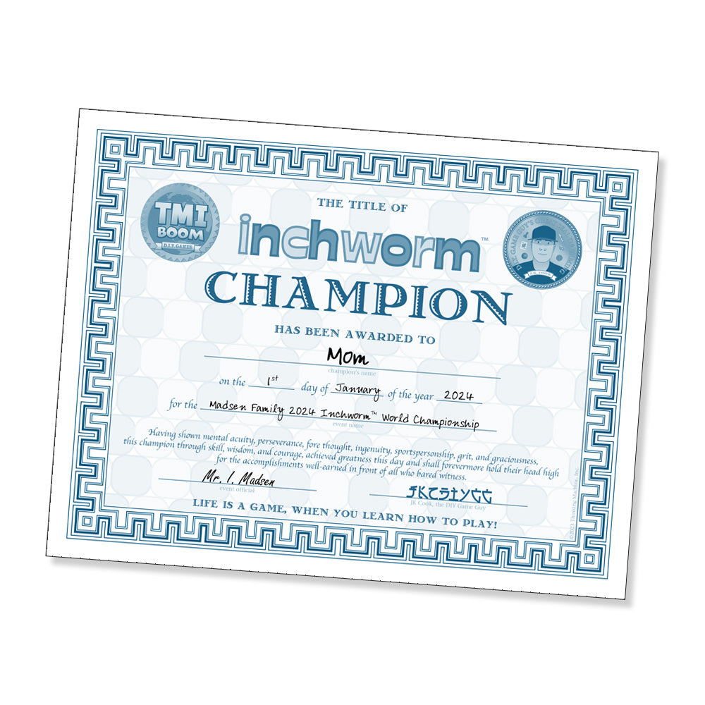 Inchworm™ - the board game! – TMIBoom